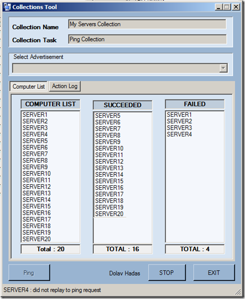 System Center Configuration Manager: SCCM Tools : Collection Context ...