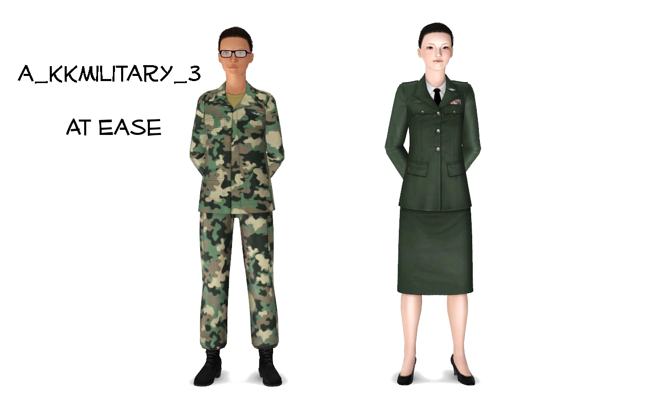 KosmoKhaos Military Pose Pack