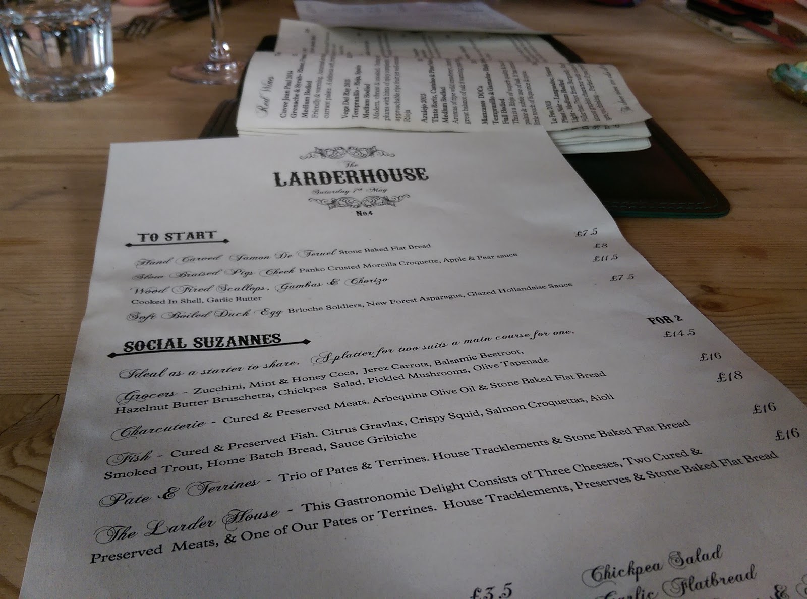Pies and Fries: The Larder House and the Library - Southbourne, Dorset
