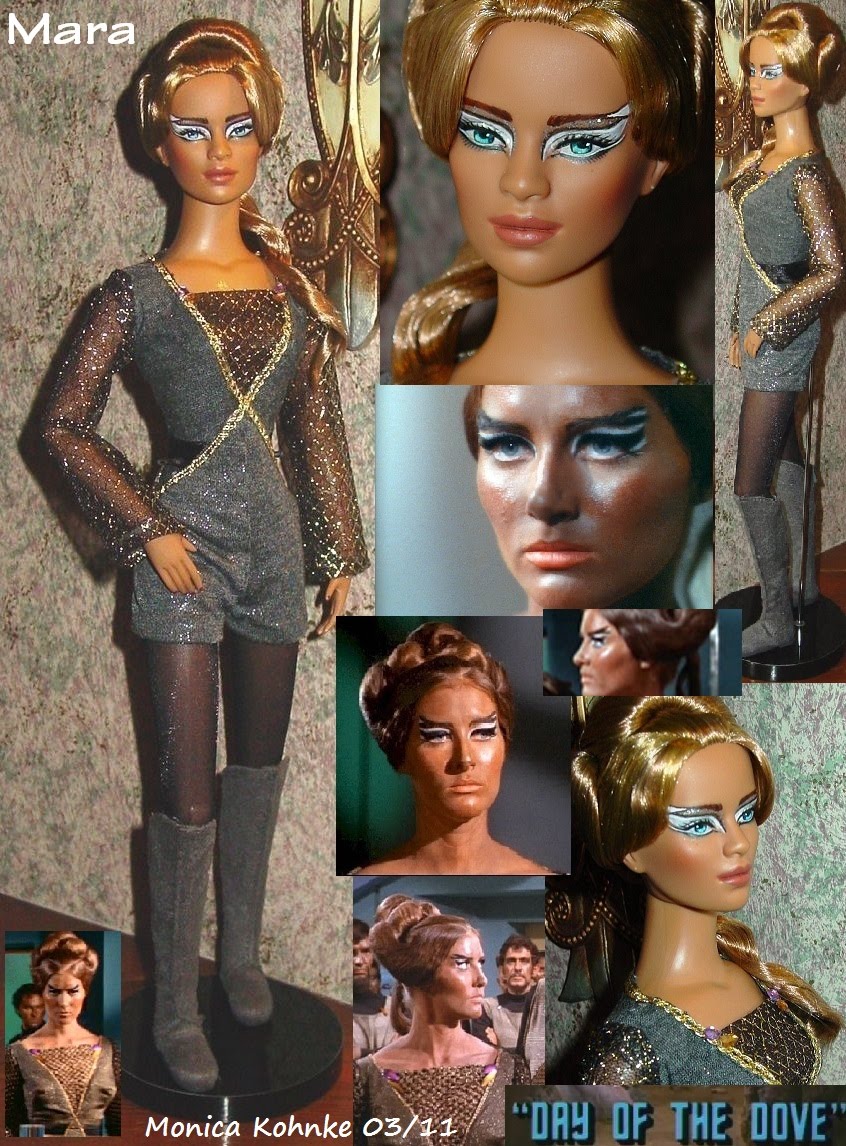 Monica K. Star Dolls: Mara, The Day of the Dove, Star Trek Original Series