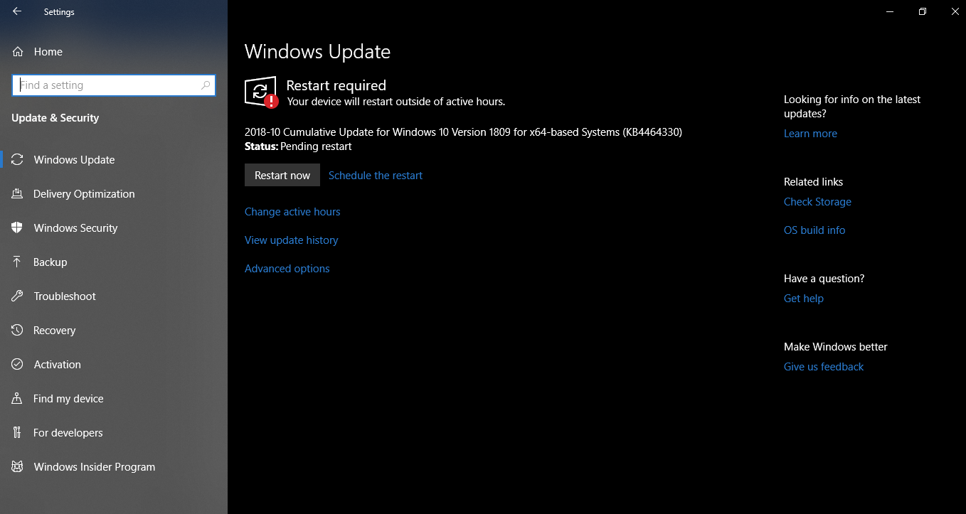 Microsoft Rilis Tuesday Patch Update Untuk Windows 10 Version 1809 ...
