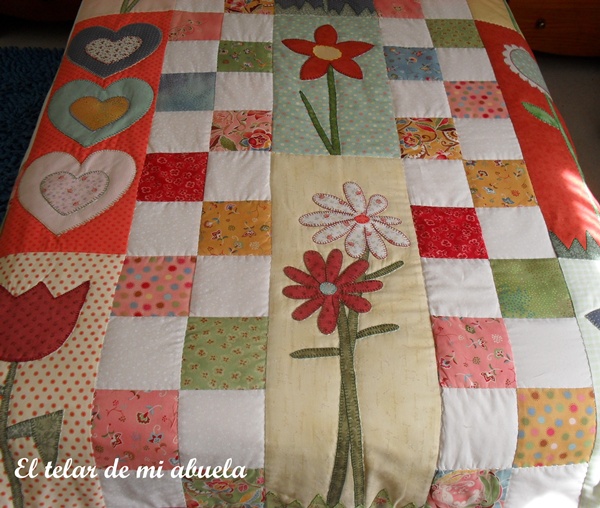 El telar de mi abuela ♥: COLCHA PATCHWORK