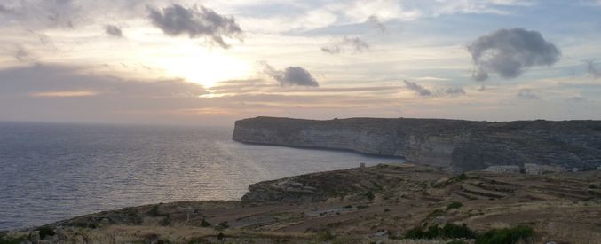 Sanap Cliffs, isla de Gozo.