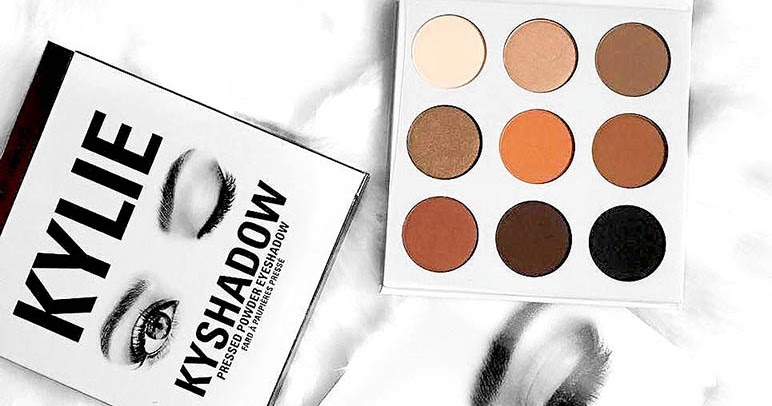 Kylie Jenner ( kyshadow ) bronze palette tutorial .- Messy look