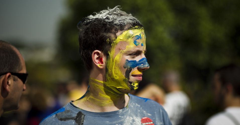 La galería del tío pringado: Novatos pringados con pintura