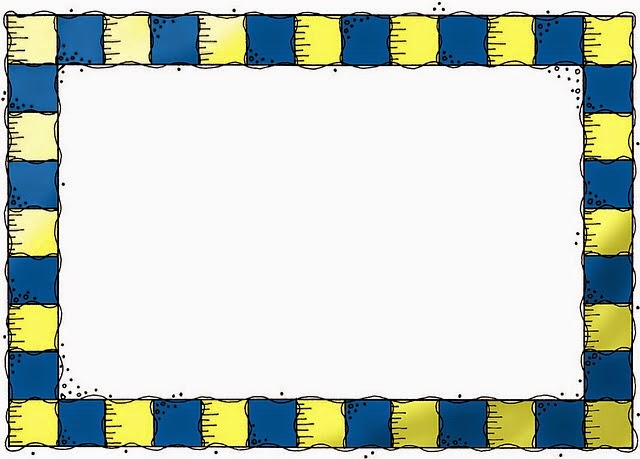 Border with Colored Stripes: Free Printable Frames, Borders and Labels ...