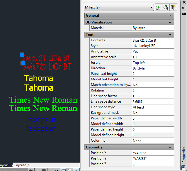 Autolisp Visual Lisp In Action Text Lineweight To Plot Print Properly 1063