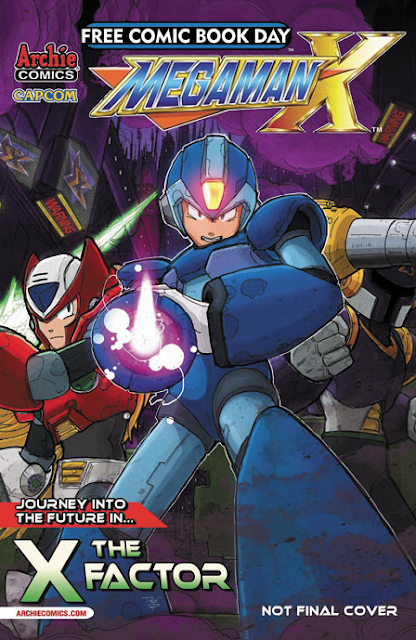 Rockman Corner: Archie Mega Man X Getting Free Comic Book Day Edition