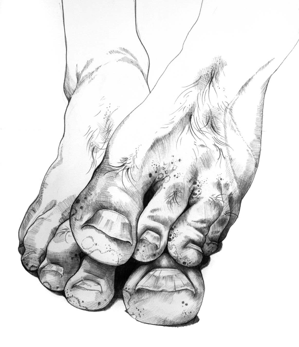 Art by Samantha DeCarlo: Stinky Feet