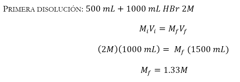 Apuntes de Dalton: Una solución diluida...