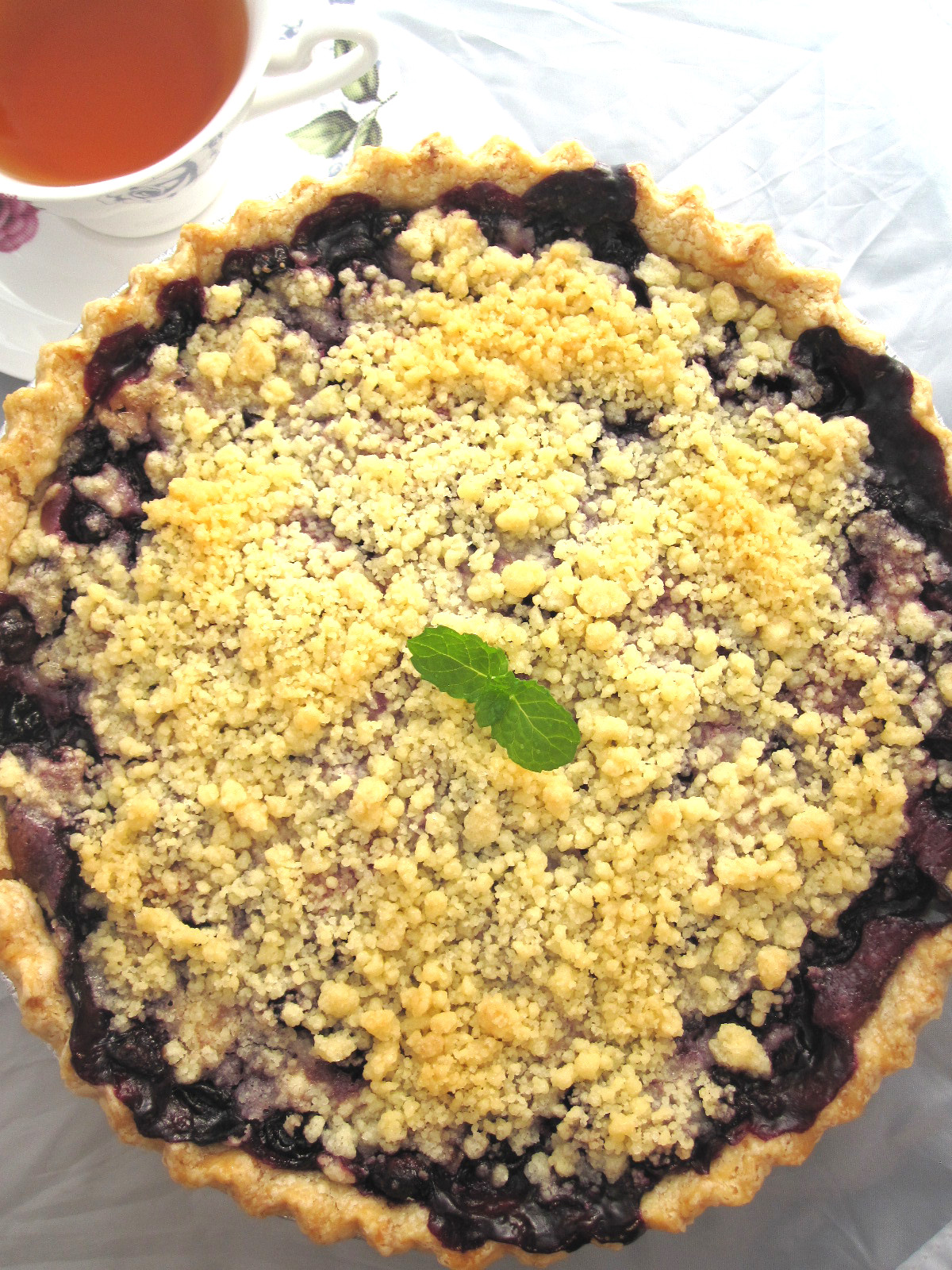 FL媳婦+Taiwan女婿+烘昧點心坊Eva's Pies: 【Eva's Pies】脆頂藍莓派 Blueberry Crumble Pie