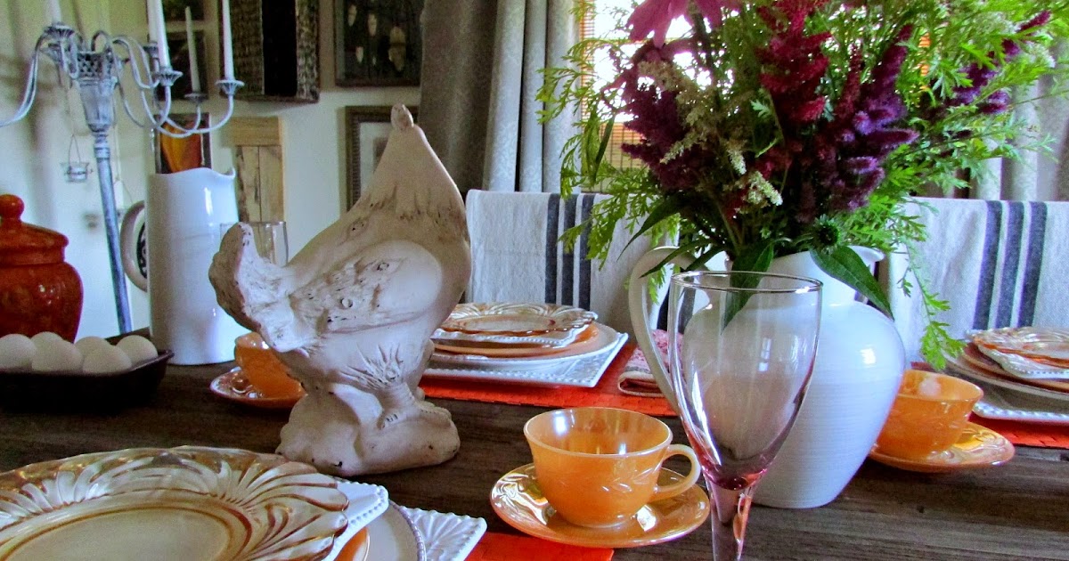 Summer Breakfast Tablescape | Rustic & Refined