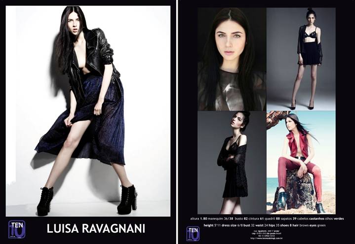 Ten Model fashion division: Luisa Ravagnani