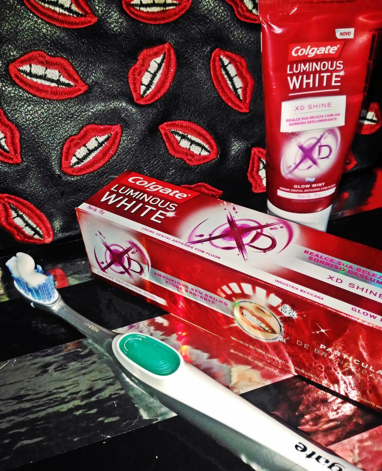 Nova linha de cremes dentais da Colgate