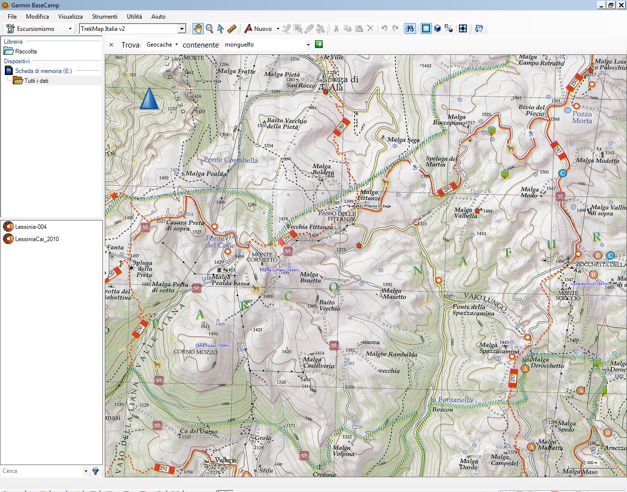 Mappe JNX sul pc - LessiniaGPS