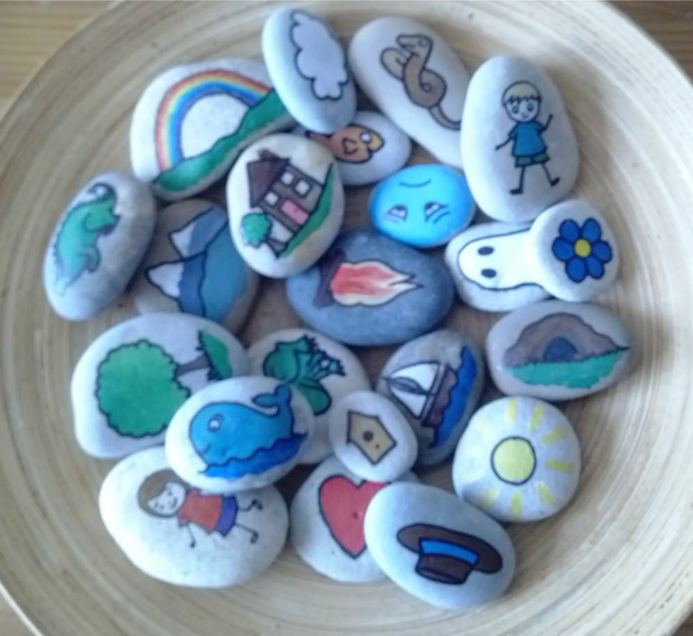 All Things Crafty: Story Stones