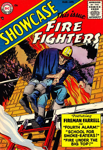 Dave's Comic Heroes Blog: Showcase On Fireman Farrell