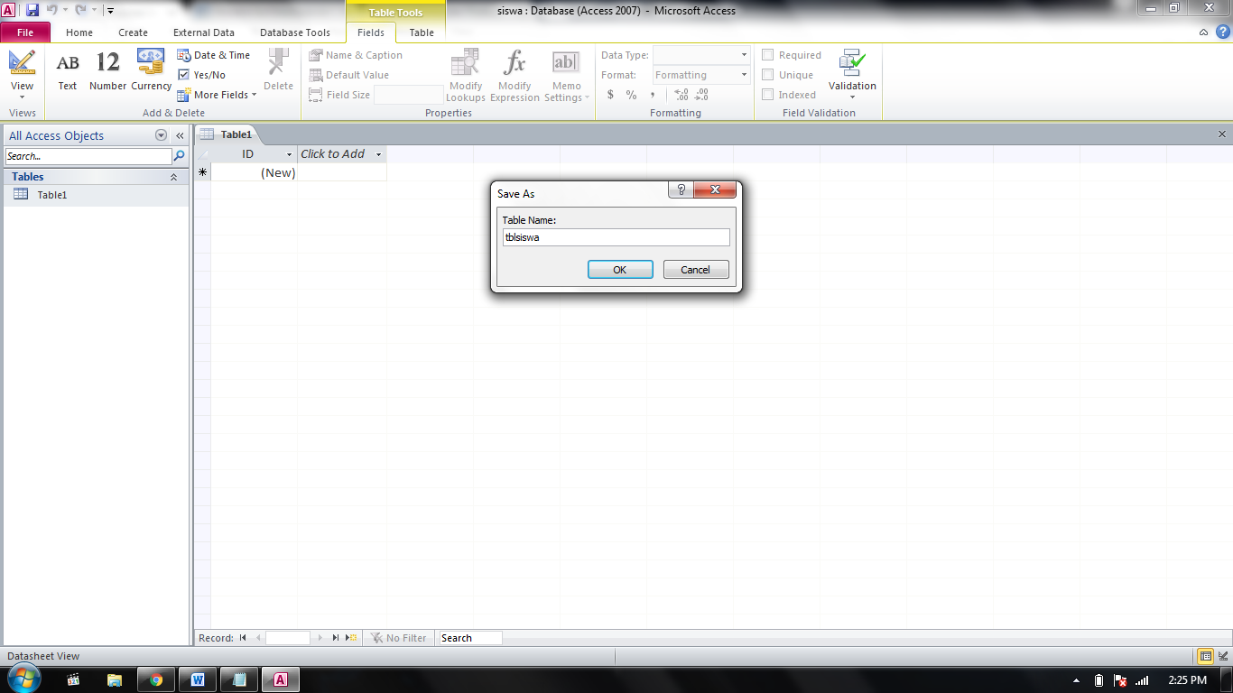 Koneksi database sederhana dengan Ms.Access ke Visual Studio 2015 (C# ...