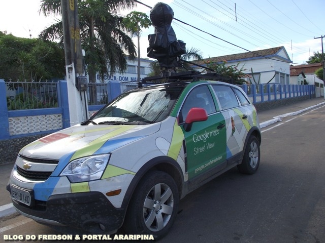 BLOG DO FREDSON PAIVA: TECNOLOGIA - CARRO DA GOOGLE STREET VIEW ...