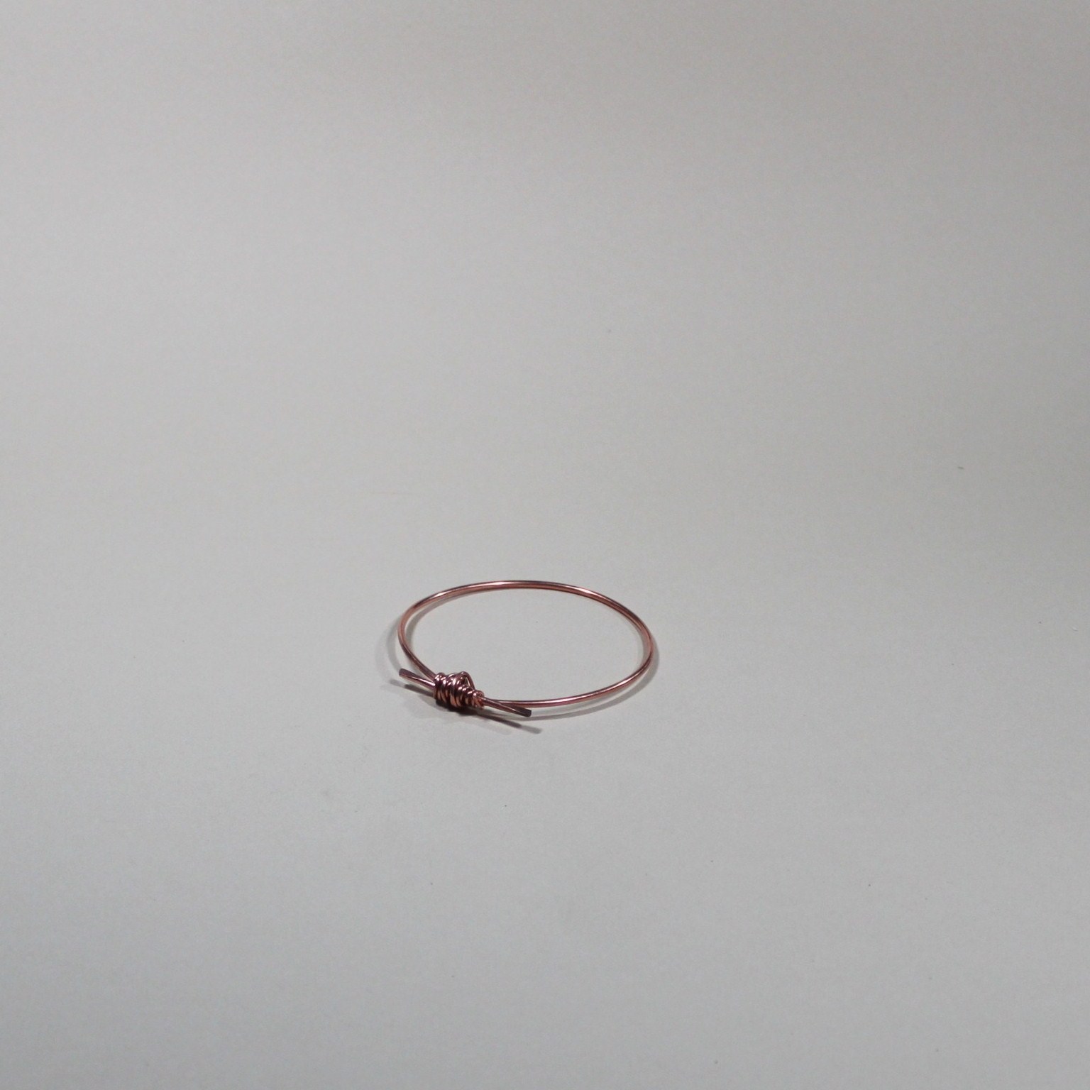 Recycled Copper Wire Bracelet Tutorial