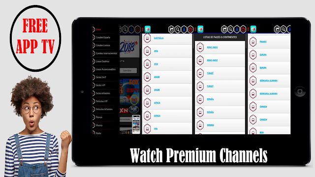 TV CABLE : FREE LIVE TV APP TO WATCH WORLD CHANNELS - IPTV DROID