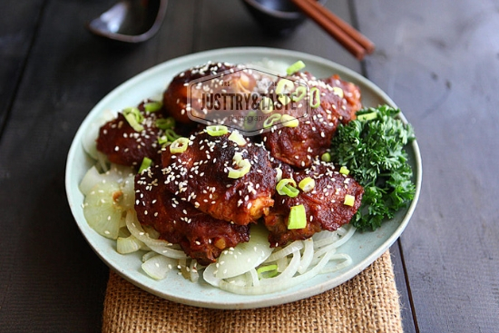 Resep Spicy Korean Chicken Bulgogi (Oven-Baked) - Happy Resep