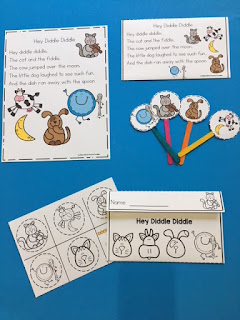 Hey Diddle Diddle Craft ~ Preschool Printables