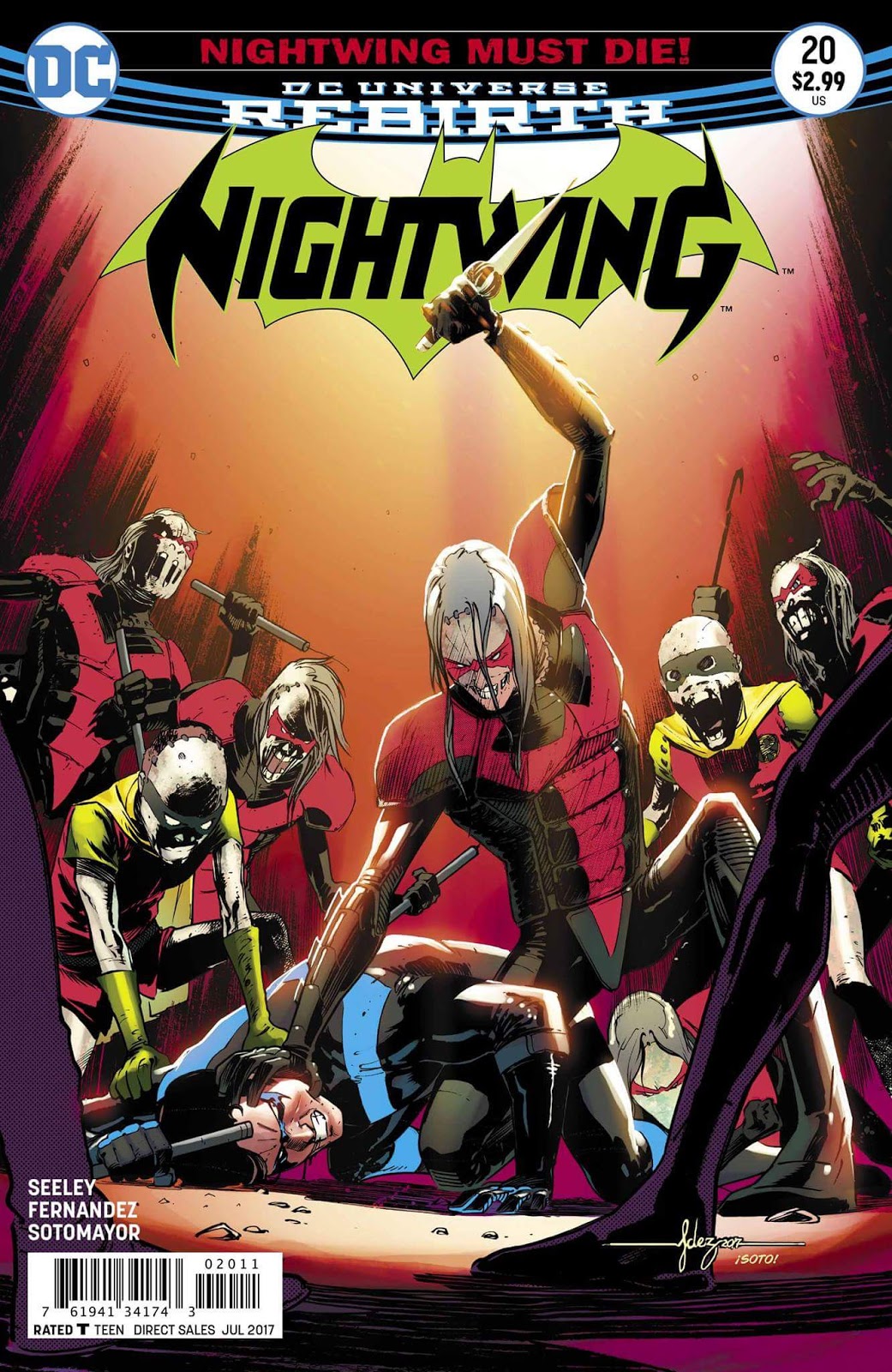 The Geektified Blog: Comic Book Review: Nightwing #20 "Nightwing Must ...