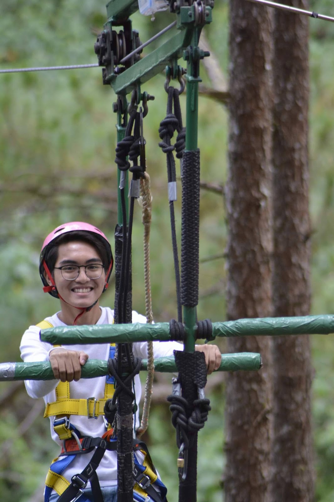 Look: Doing the 60 Foot Tree Drop at Tree Top Adventure Baguio and More ...