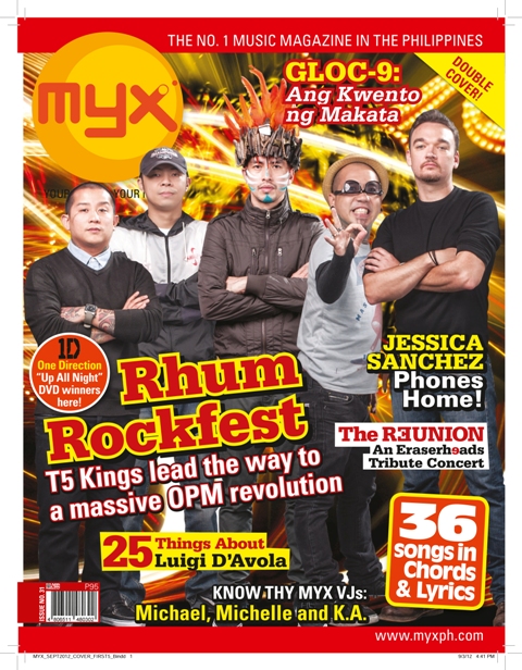 MYX Mag Features Bamboo and T5 Bands: Parokya Ni Edgar, Rico Blanco ...
