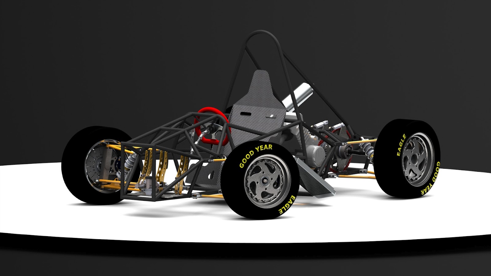 Formula SAE Project: Solidworks Complete car design!