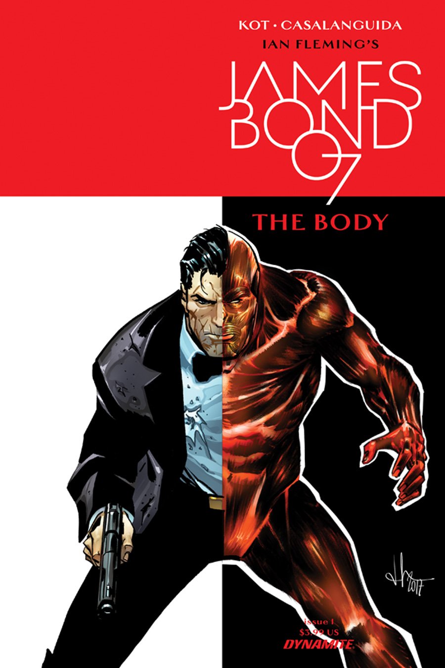 The Book Bond: Dynamite announces JAMES BOND: THE BODY for 2018
