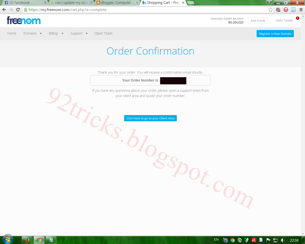 How To Register Free Domain