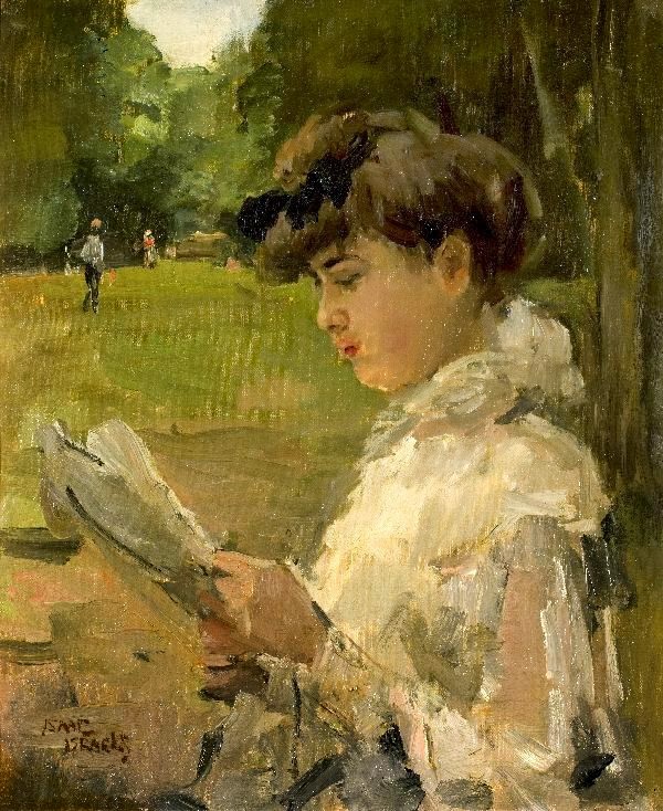 Reading and Art: Isaac Israëls
