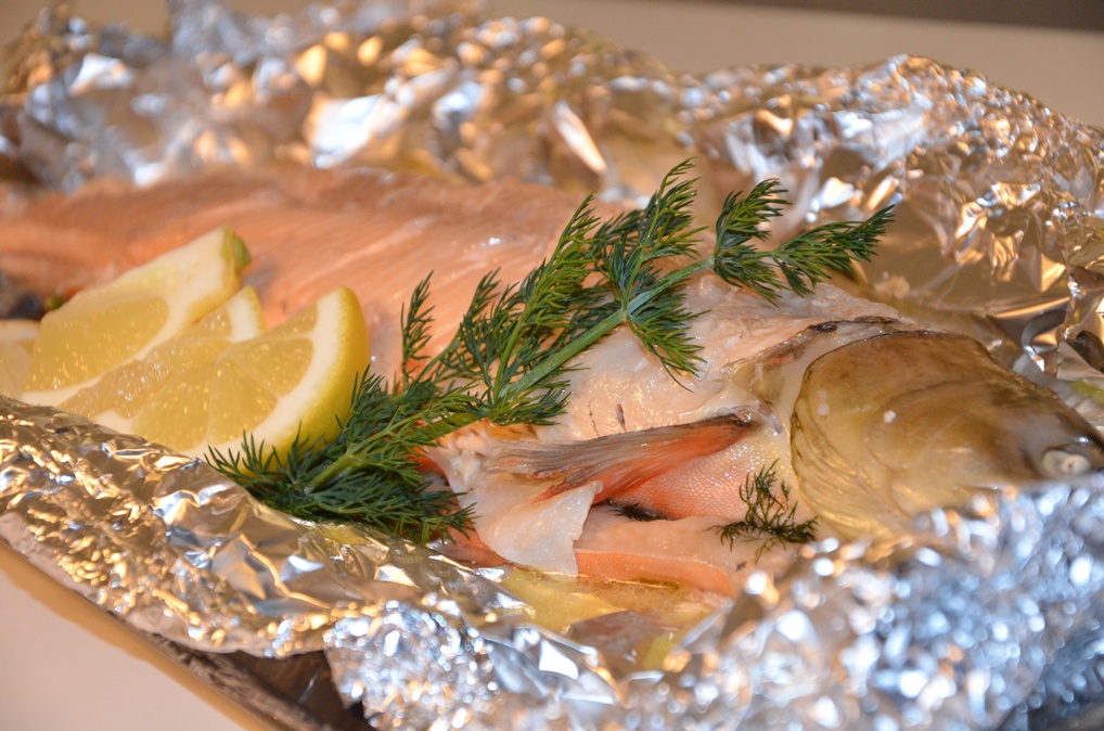 Therese Gott Och Blandat: Röding i ugn med god sås