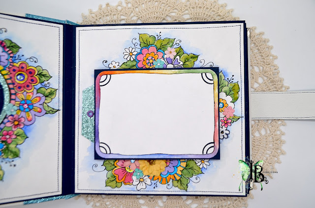 Mini Album Makers Challenge: Watercolor Doodling Album Tutorial by Inna ...