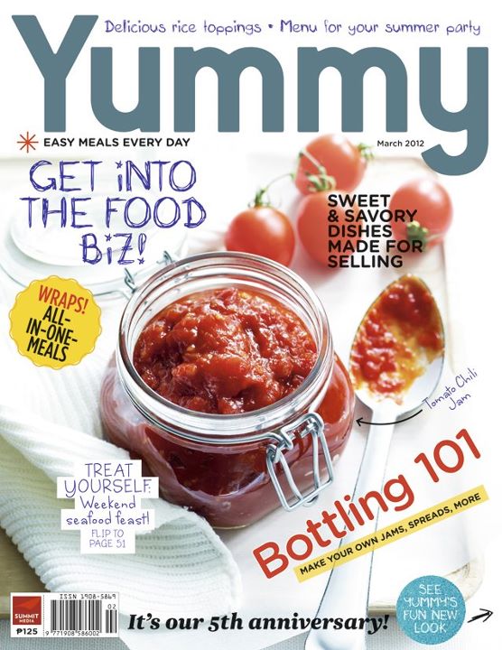 Manila Foodistas | Food, Lifestyle, Travel: Yummy Magazine: March 2012