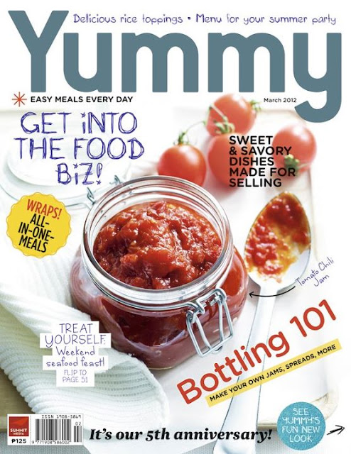 Manila Foodistas | Food, Lifestyle, Travel: Yummy Magazine: March 2012
