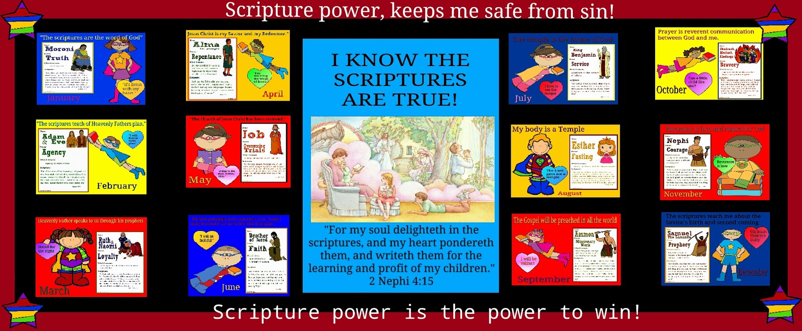 Pathways to Primary, Come Follow Me for families: Scripture Super heroes