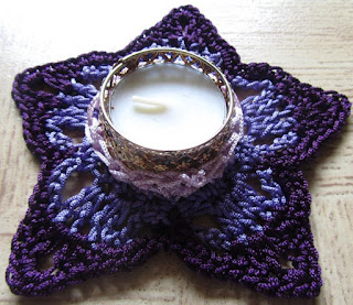 Sweet Nothings Crochet: FIVE LOVELY TEA LIGHT HOLDERS