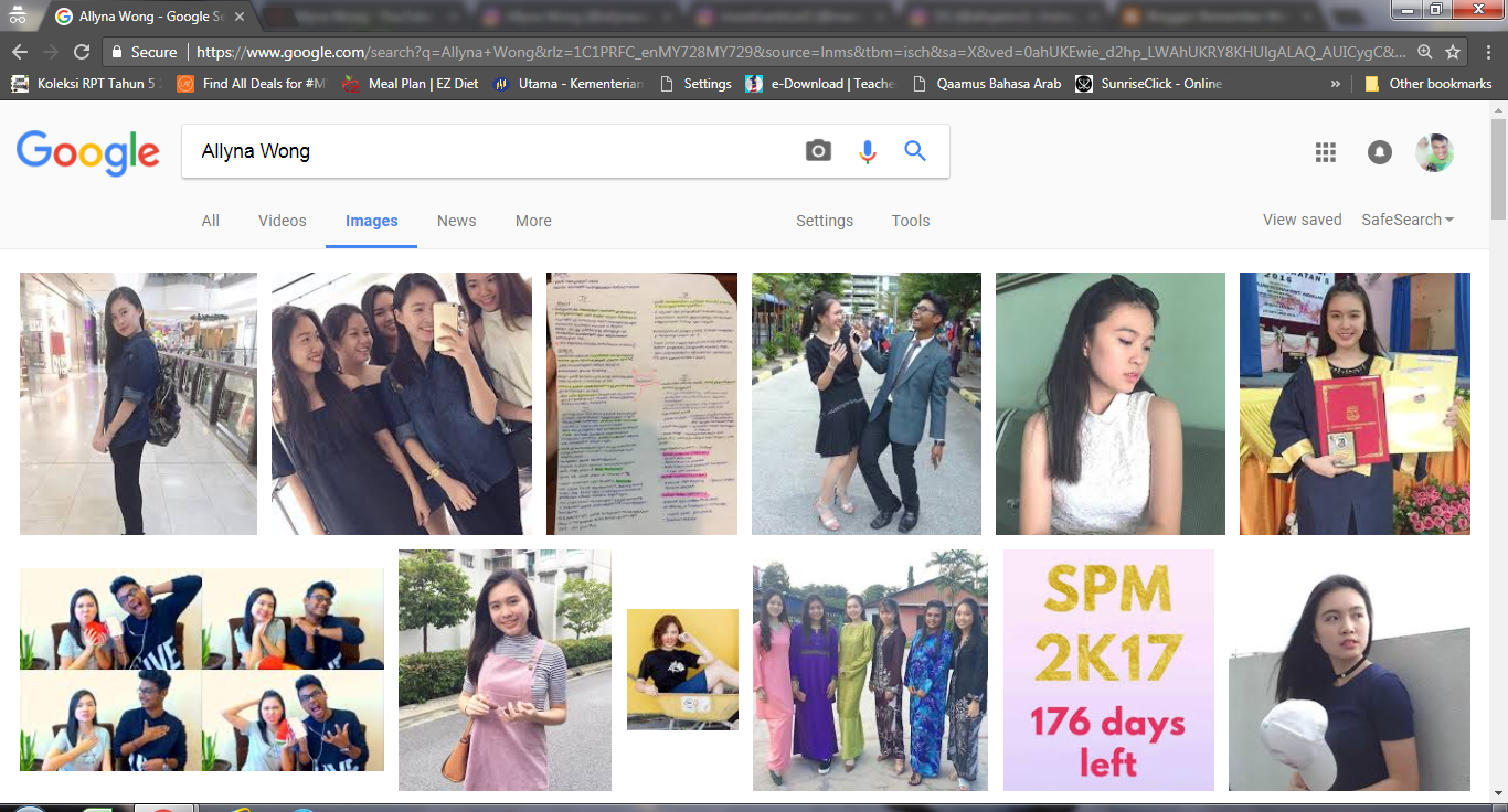 You guys can actually find her on Google cause there's like soooooo ...
