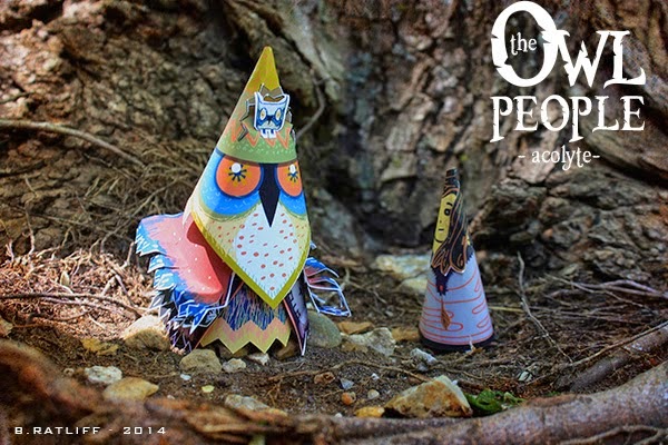 Owl People Acolyte Papercraft | Papercraft Paradise | PaperCrafts ...
