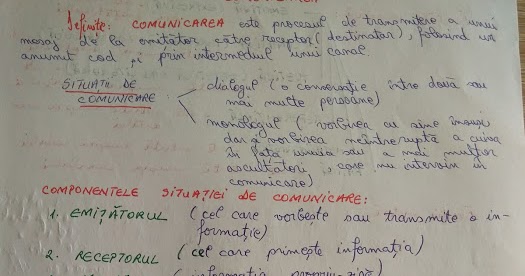 Comunitatea didactică: COMUNICAREA - definiție, situații de comunicare ...