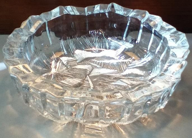 eklektikos midcentury+: HOYA JAPAN CRYSTAL BOWL