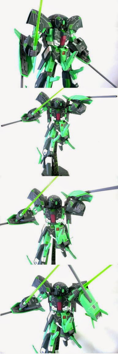 HGUC 1/144 Anksha "Custom Panel Line" - Customized Build