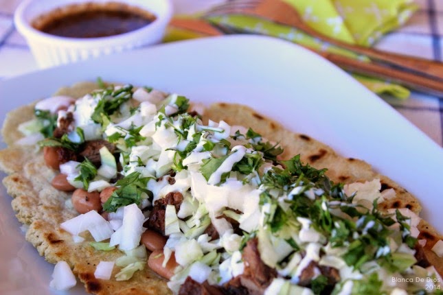Una Mexicana en USA: Huaraches Mexicanos de Carne Asada