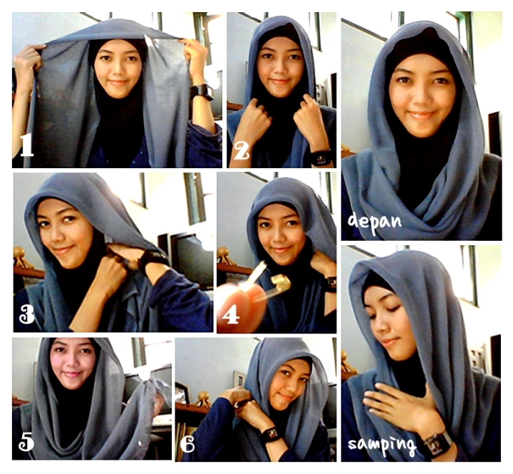 7 Cara Memakai Jilbab Segitiga Model Hijab Terbaru 2017