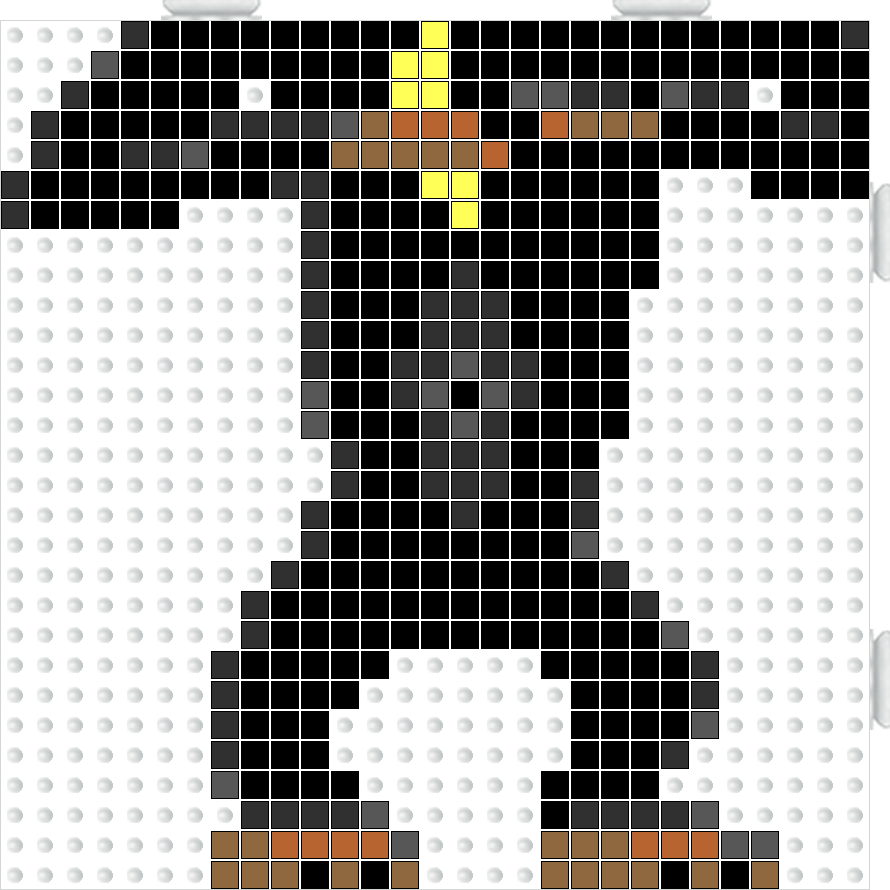 MeGustaHAMABEADS.com: Hama Beads The Secret Of Monkey Island Parte 1