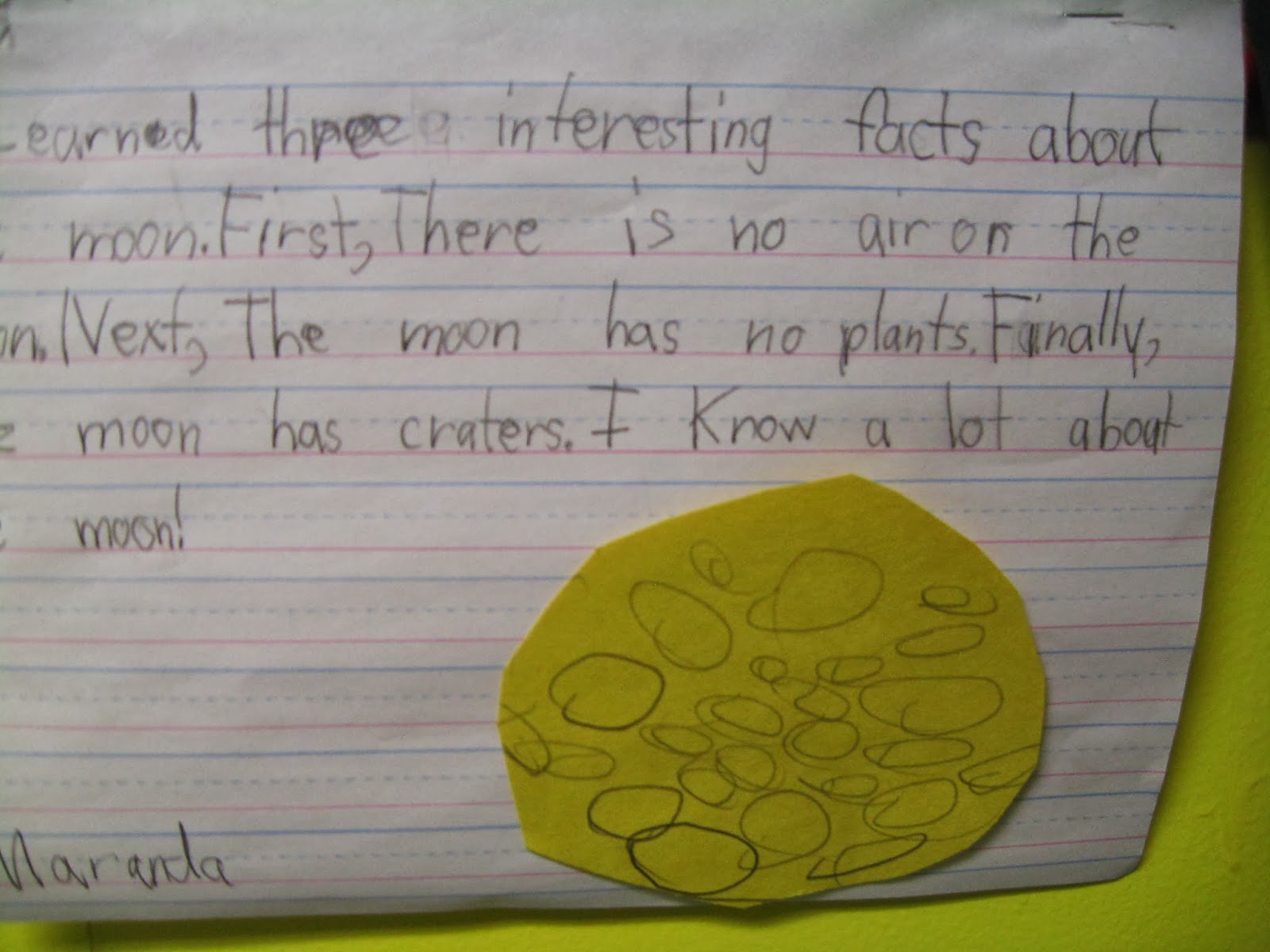 Moon Study | First Grade Shenanigans