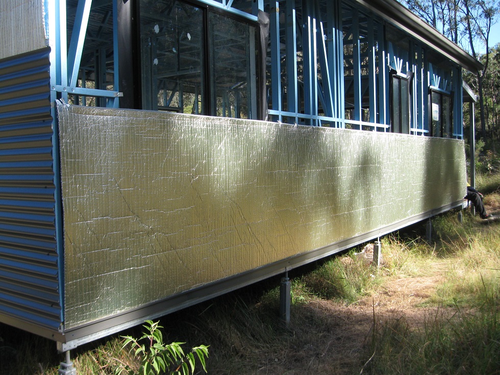 Our Owner-Builder Steel-Frame Kit-Home in Progress: External Wall ...